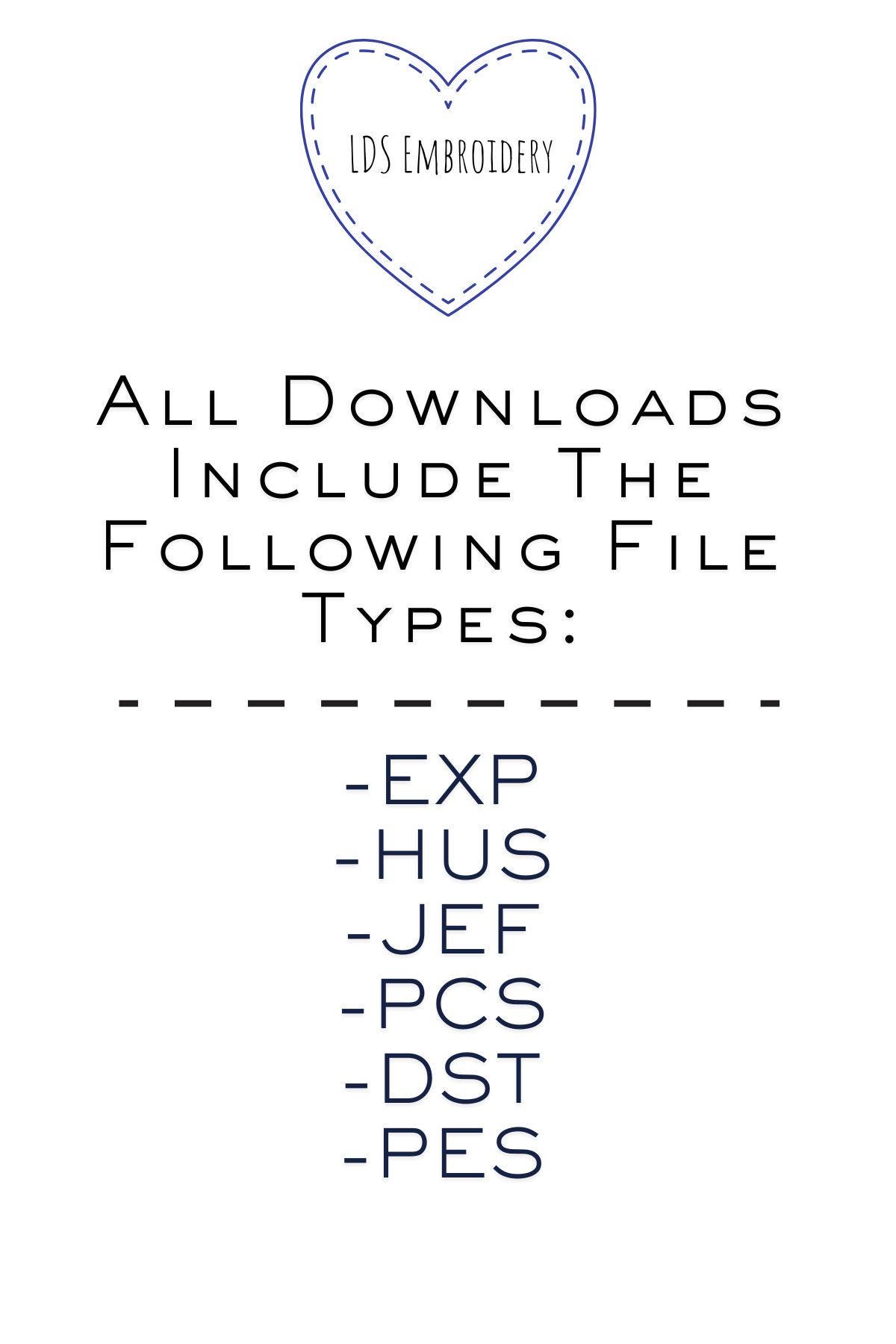 Winter Quarters LDS Temple Machine Embroidery Pattern - Etsy
