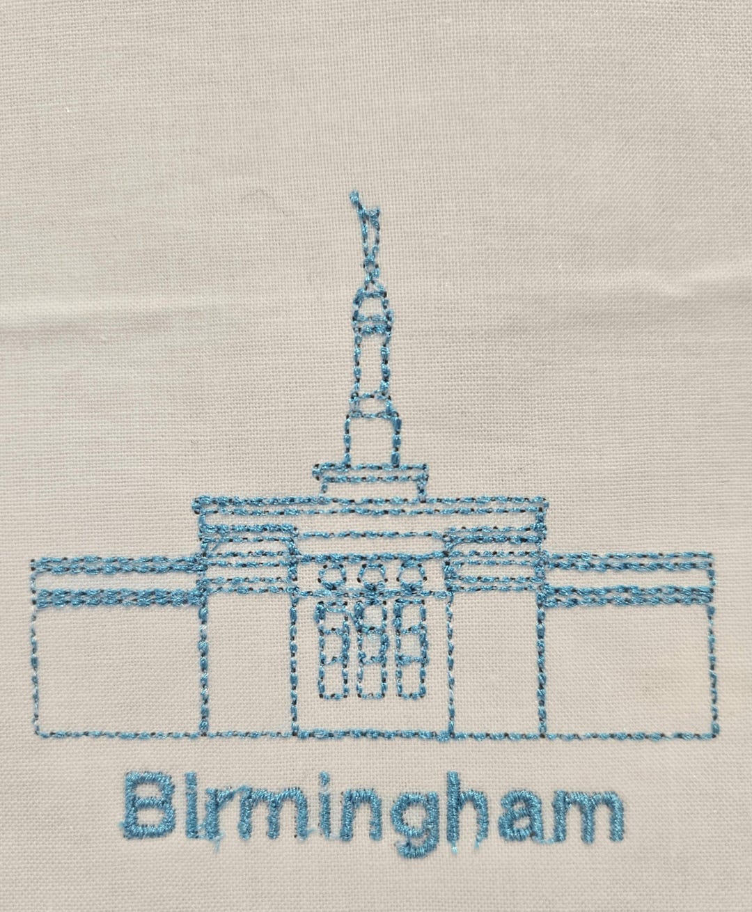 Birmingham Alabama Machine Embroidery Pattern - Etsy