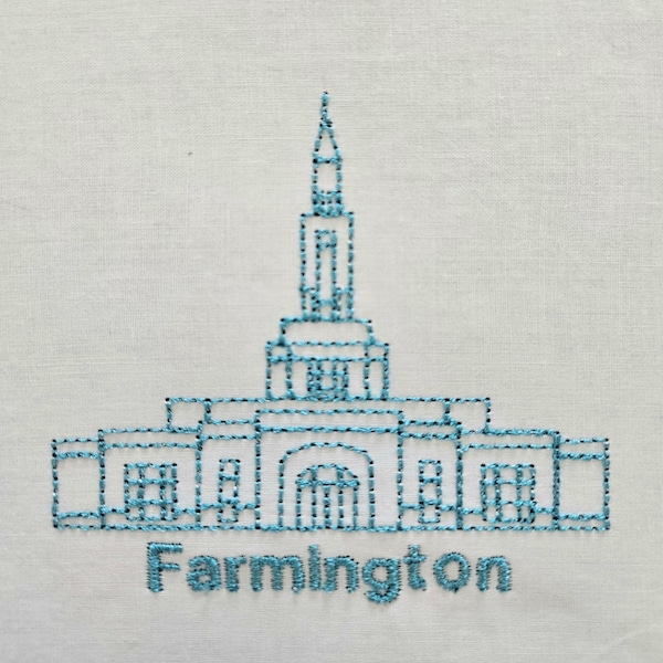Temple Embroidery - Etsy