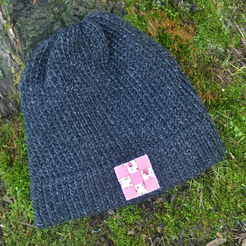 Quilt Block Knit Hat - Etsy