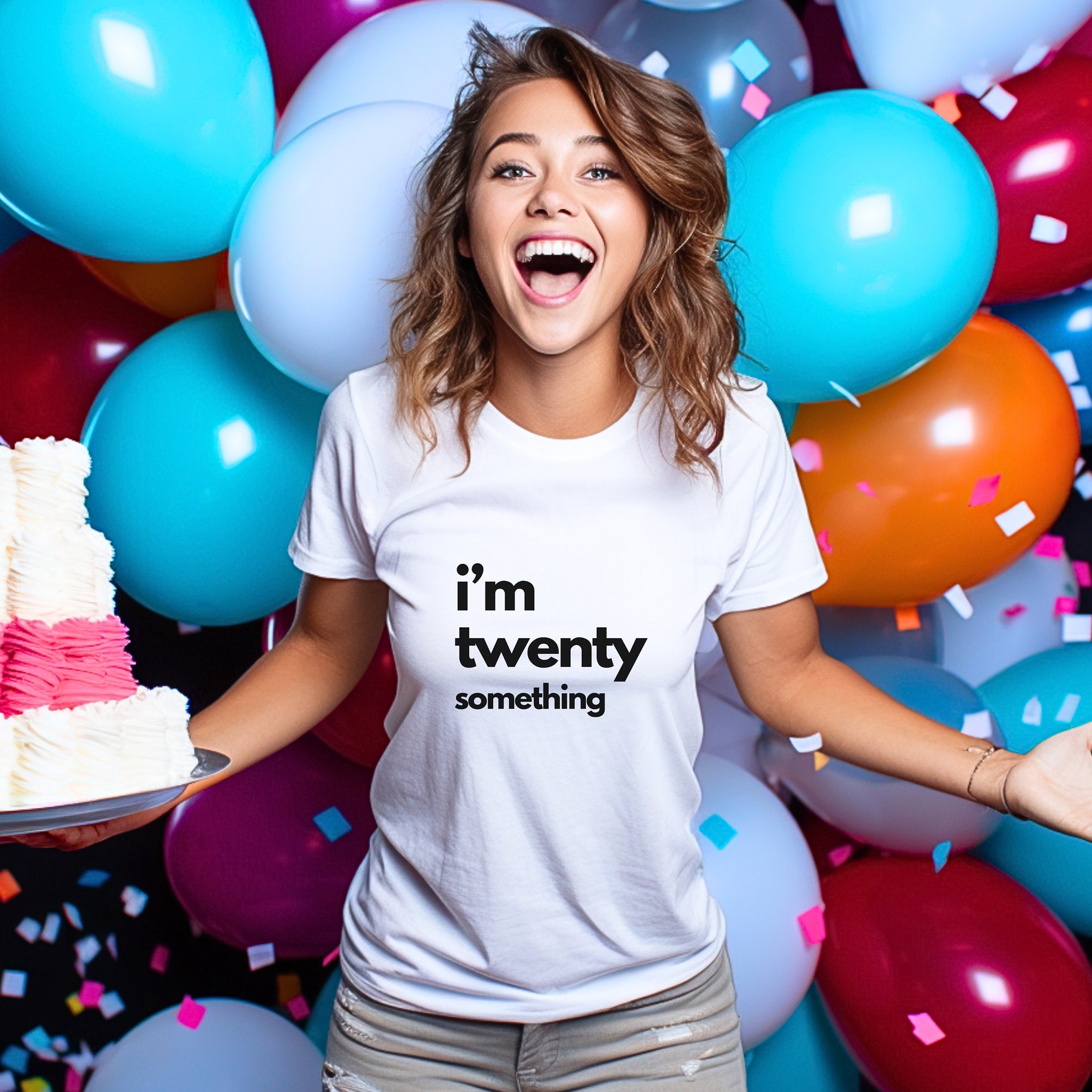I'm Twenty Something, 20's Tshirt, Birthday Shirt, Birthday Tshirt ...