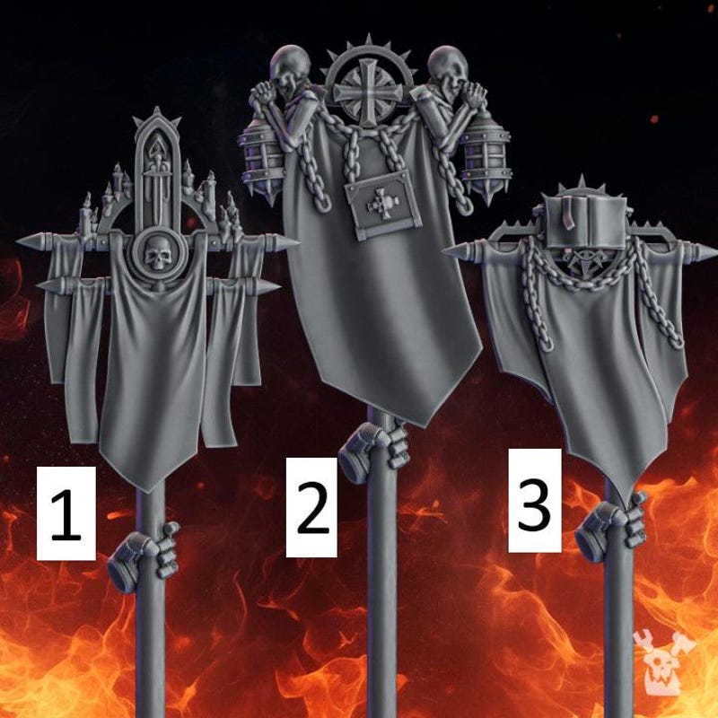 40k Space Marines Banners - Etsy