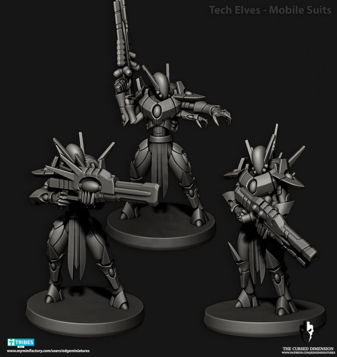 Tech Elves Mobile Suits - Etsy