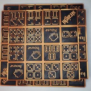 Dice Poker Board - Etsy