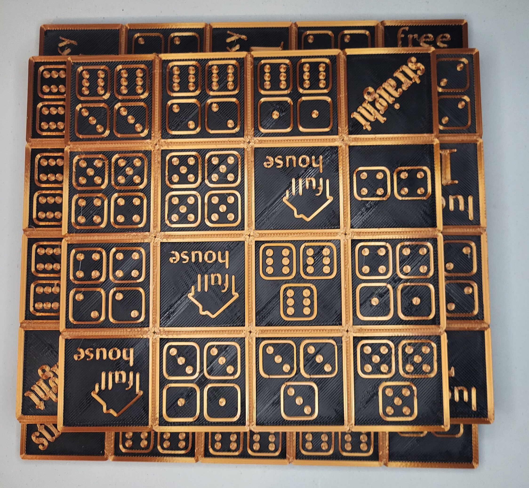 Dice Poker Board - Etsy