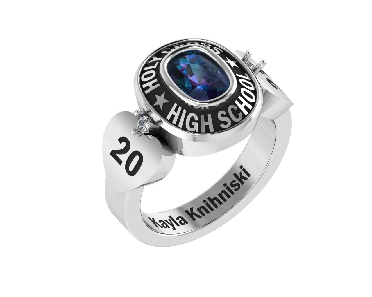 Custom Graduation Ring , College Ring, Best Custom Personalized Ring ...