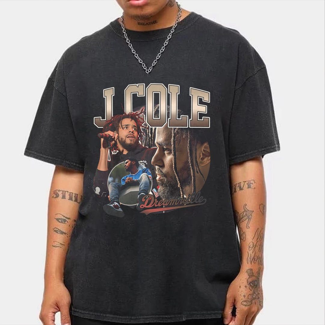 J Cole Png, Vintage J Cole Dreamville Png Bundle, J Cole Svg, Music ...