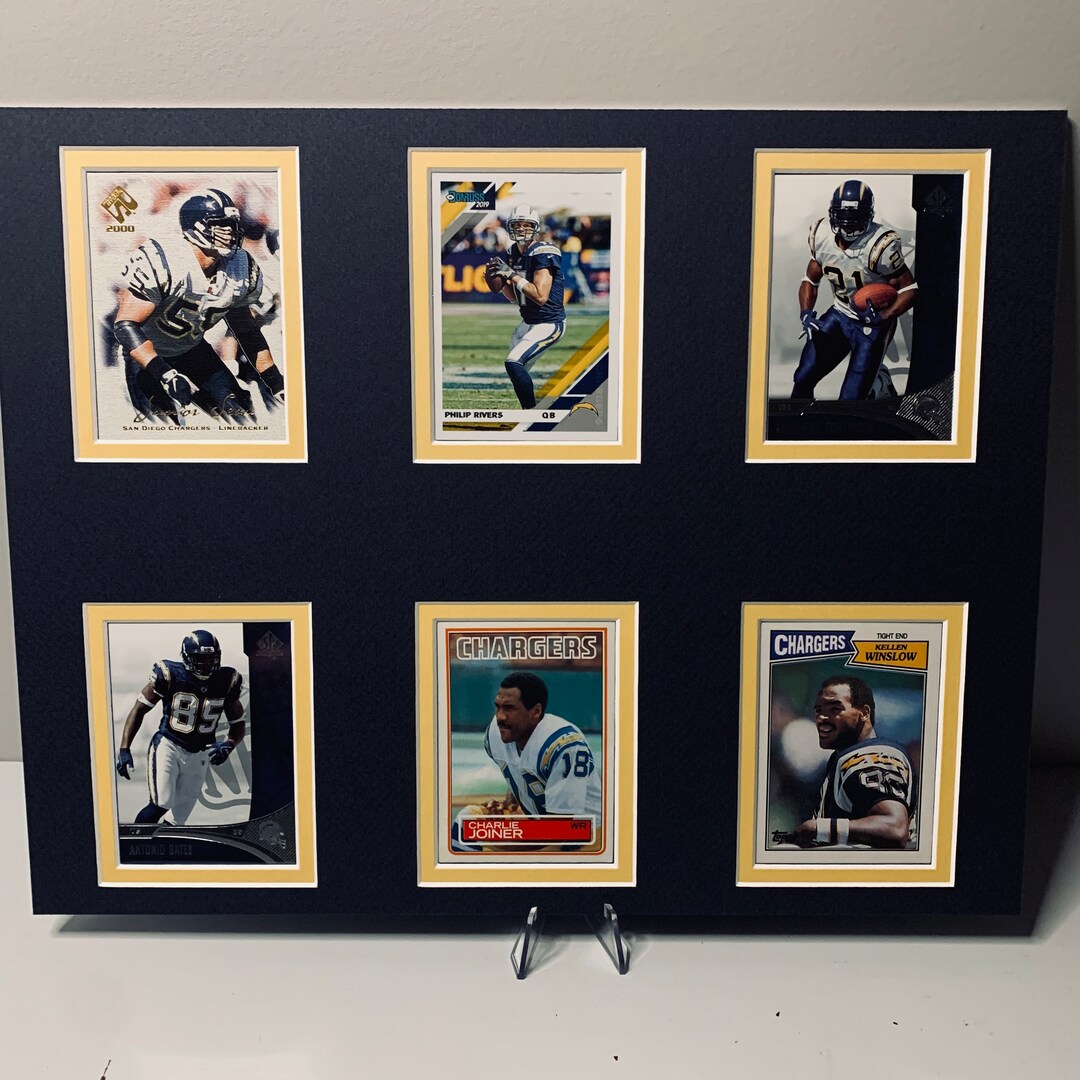 San Diego Chargers Vintage All Pro Sports Card Collection - Etsy