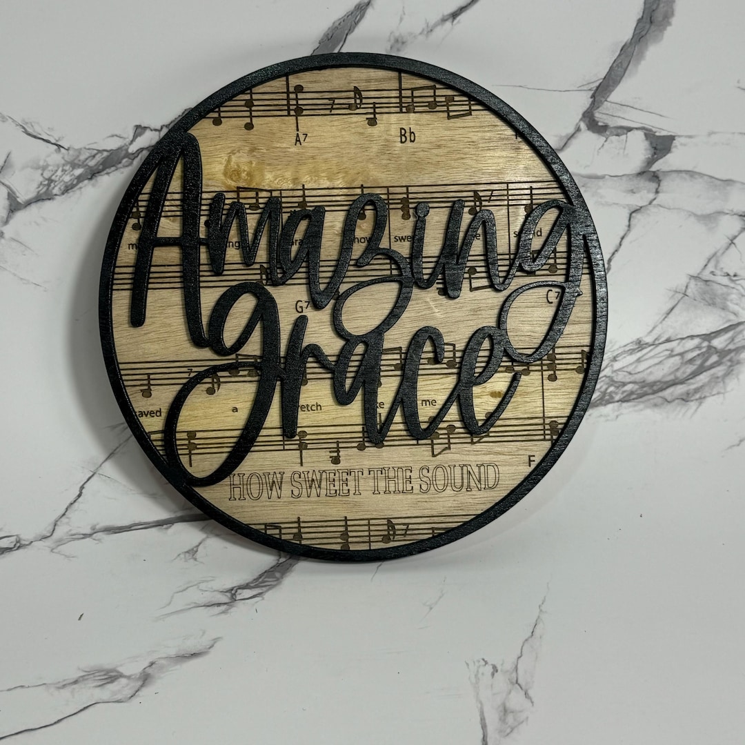 Amazing Grace Wall Decor / Wall Art - Etsy