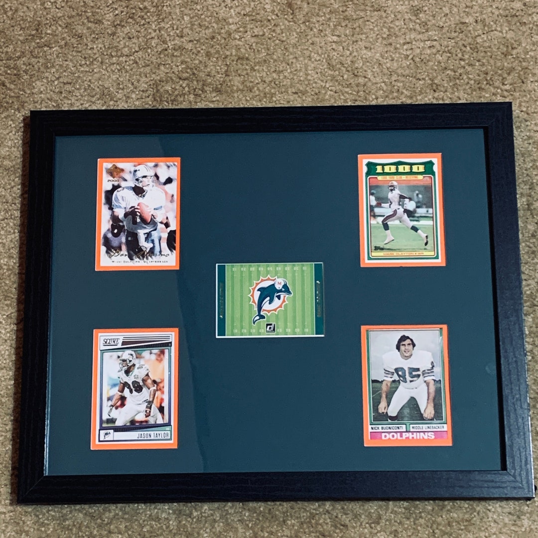 NFL Legends Sports Cards - Miami Dolphins Edition - Etsy