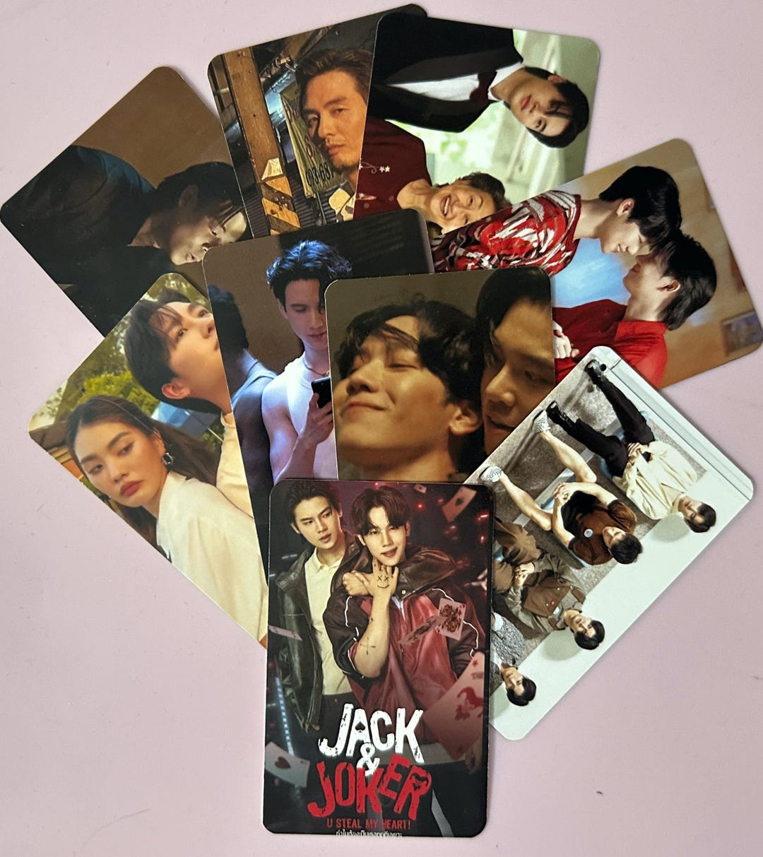 Jack and Joker Yin War Thai BL Unofficial Fan Made Photocards - Etsy