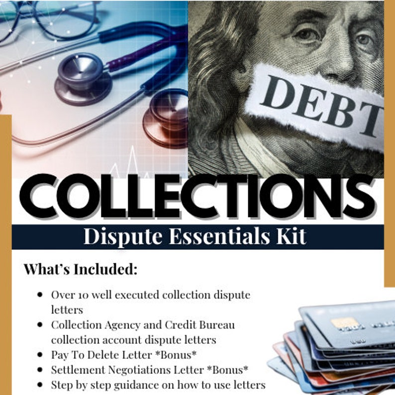 Collections Dispute Essentials Kit - Etsy