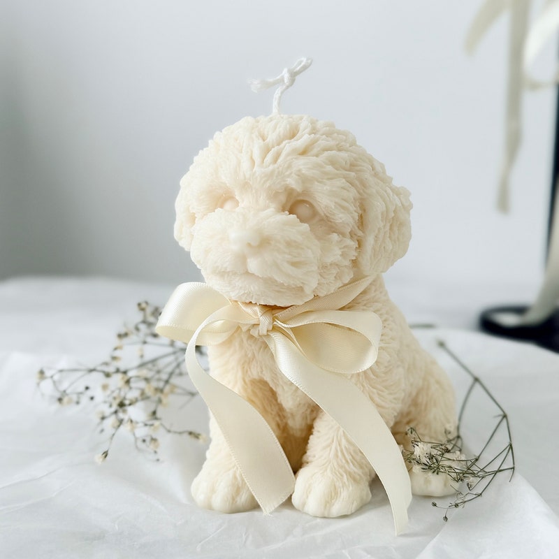 Dog Candle - Etsy