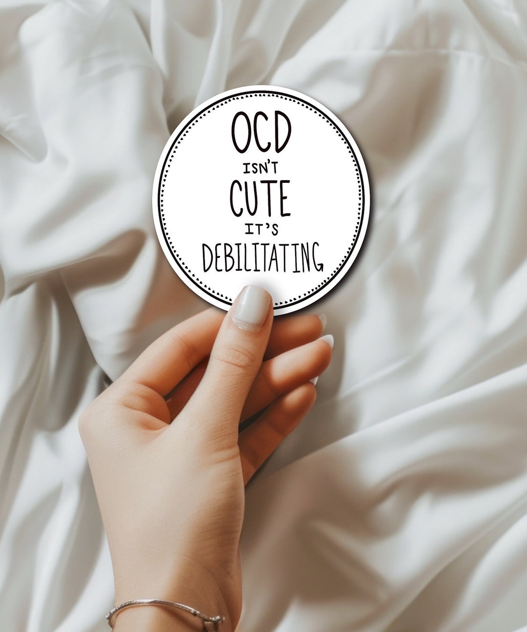 Obsessive Compulsive Disorder Sticker , OCD Sticker , Mental Health ...