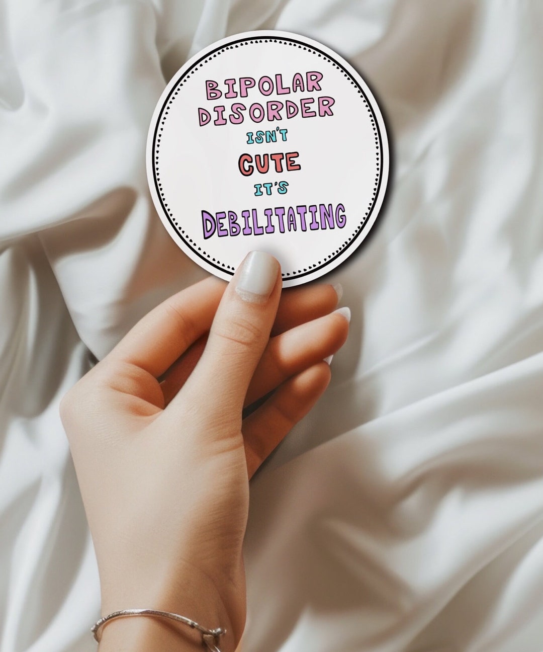 Bipolar Disorder Awareness Sticker , Bipolar Disorder Sticker , Mental ...