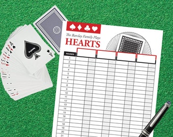 Custom Canasta Score Cards - Printed 6in X 9in - Etsy