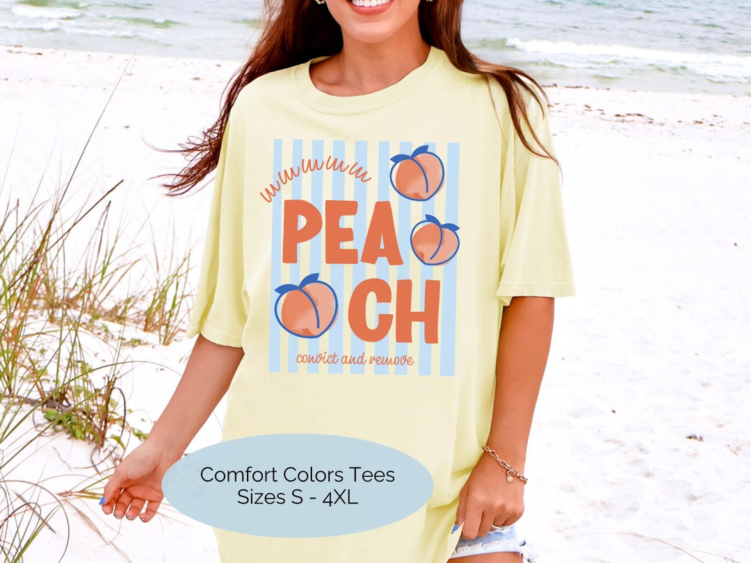 Subtle Anti Trump Peach Shirt: Funny Political, Resistance Comfort ...