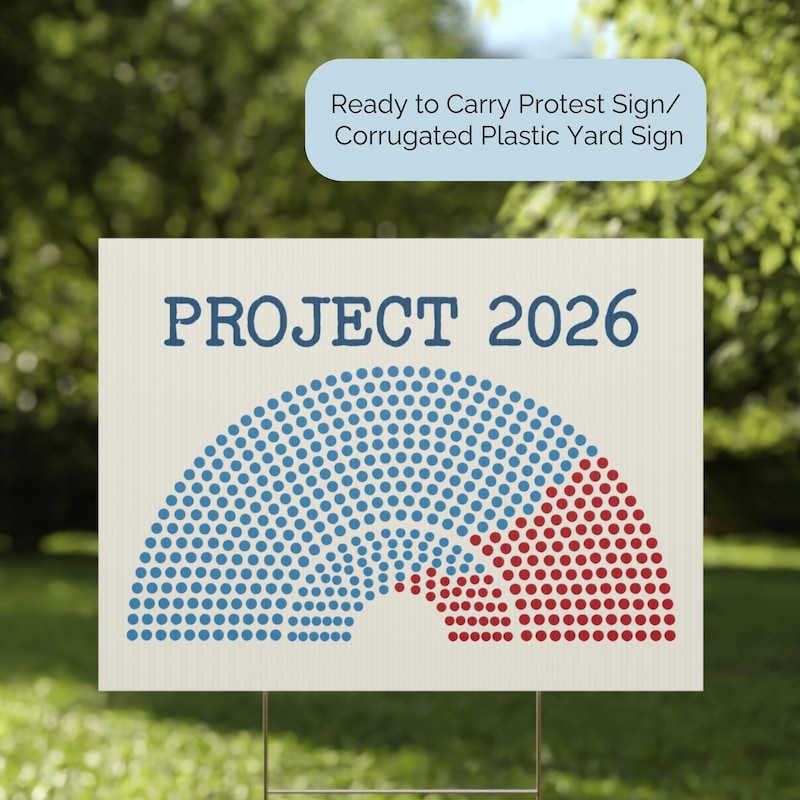Project 2026 Sign - Etsy