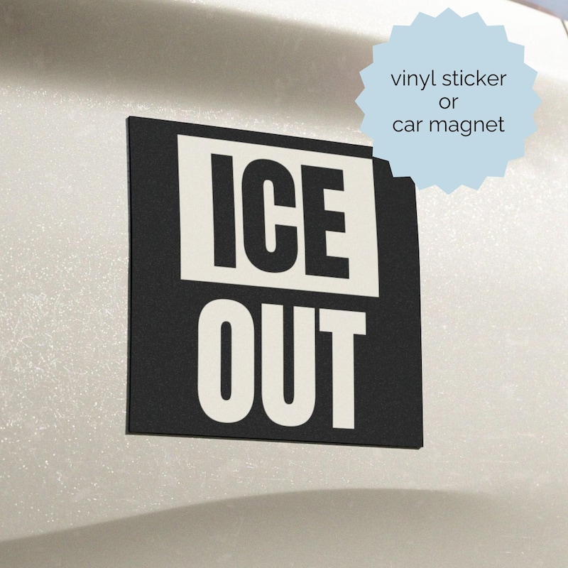 Ice Out Decal - Etsy