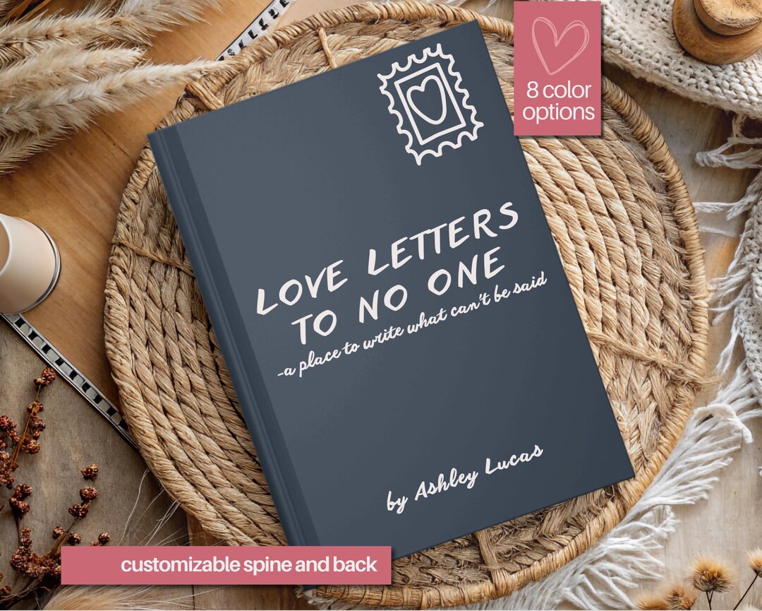 Personalized Poetry Journal, Custom Poetry Notebook, Love Letters Poem ...