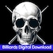 Billiards Skull SVG PNG | Pool Skeleton Head With Cue Sticks | Snooker ...