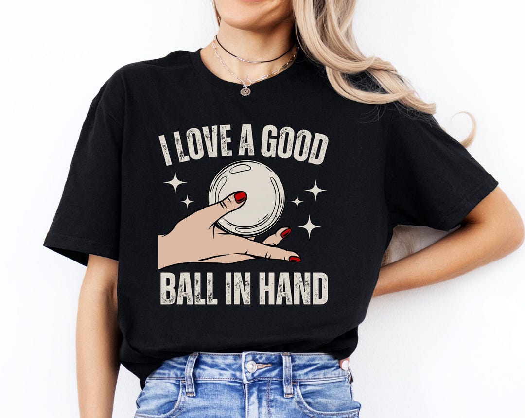 Funny Pool Player Shirt, Billiards T-shirt, I Love a Good Ball in Hand ...