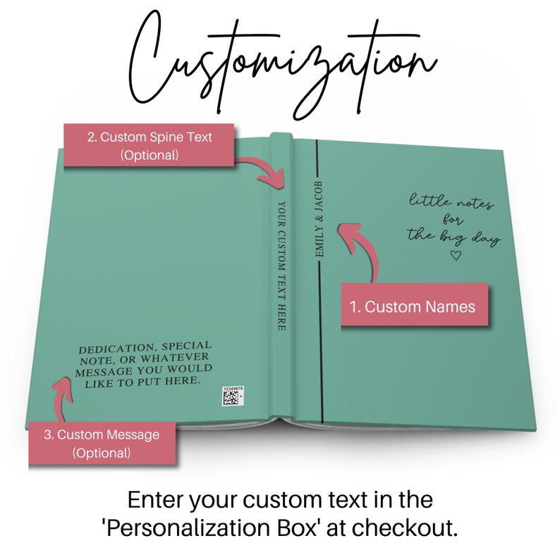 Wedding Notebook Engagement Gift Future Bride Gift Couple Engagement ...