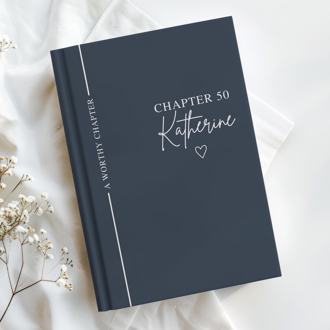 Chapter 50 Journal, Personalized 50th Birthday Gift for Women, 50th ...