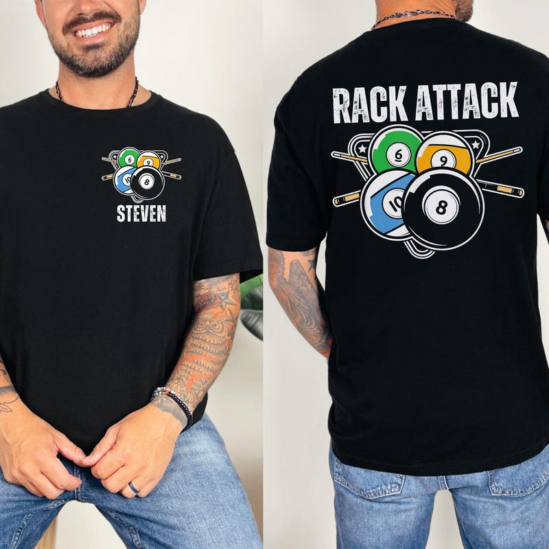 Team billard t shirt - Etsy.de