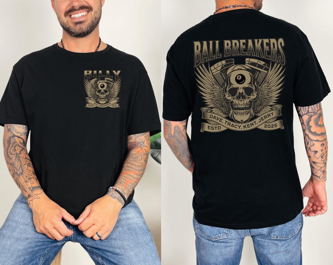 Custom Pool League Team Shirts, Billiards T-shirt, Team Shirt for Pool ...