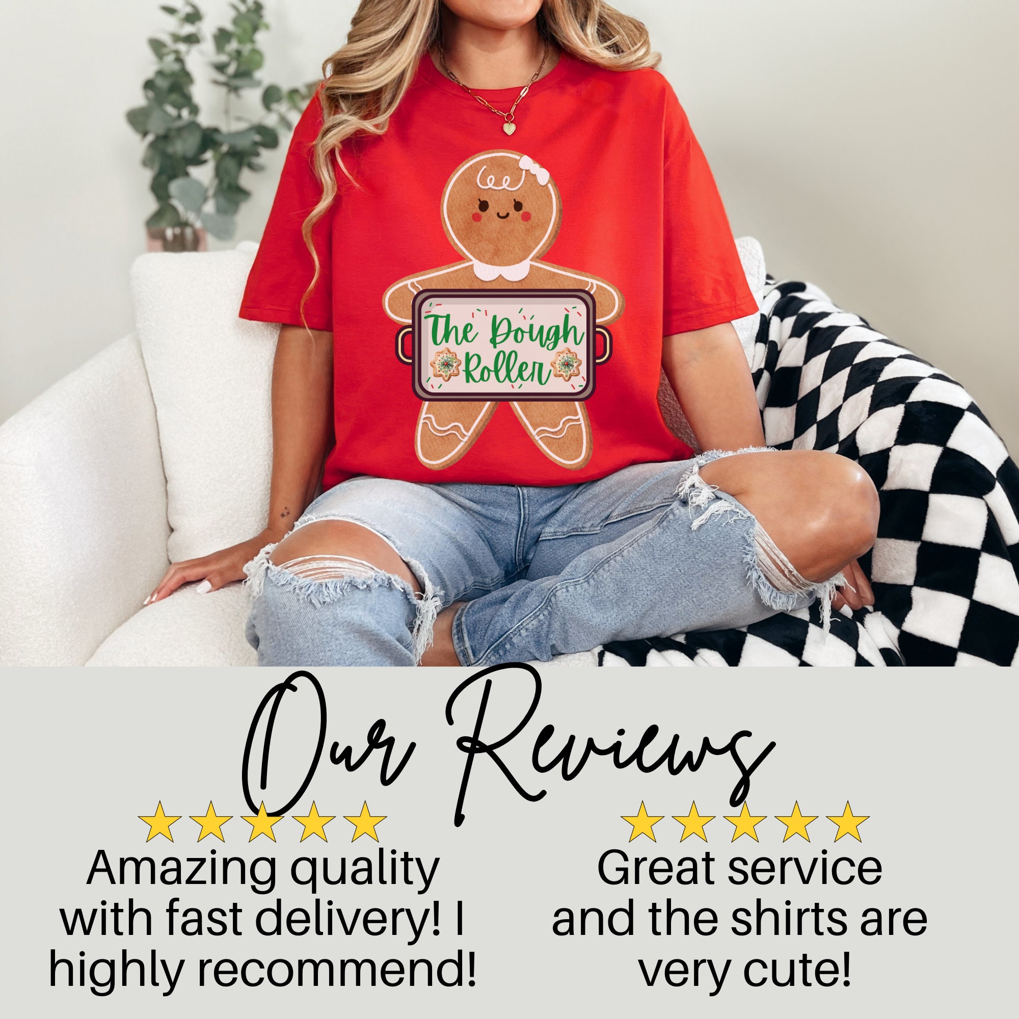 Matching Christmas Baking Shirts, Personalized Family Gingerbread ...