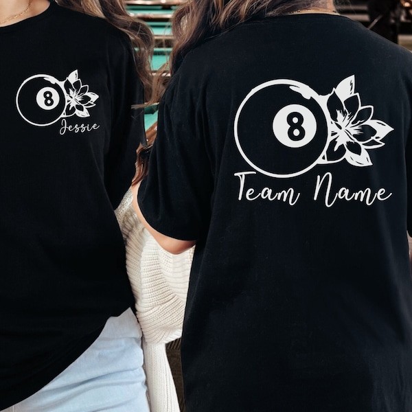 Custom Shirt Pool League - Etsy
