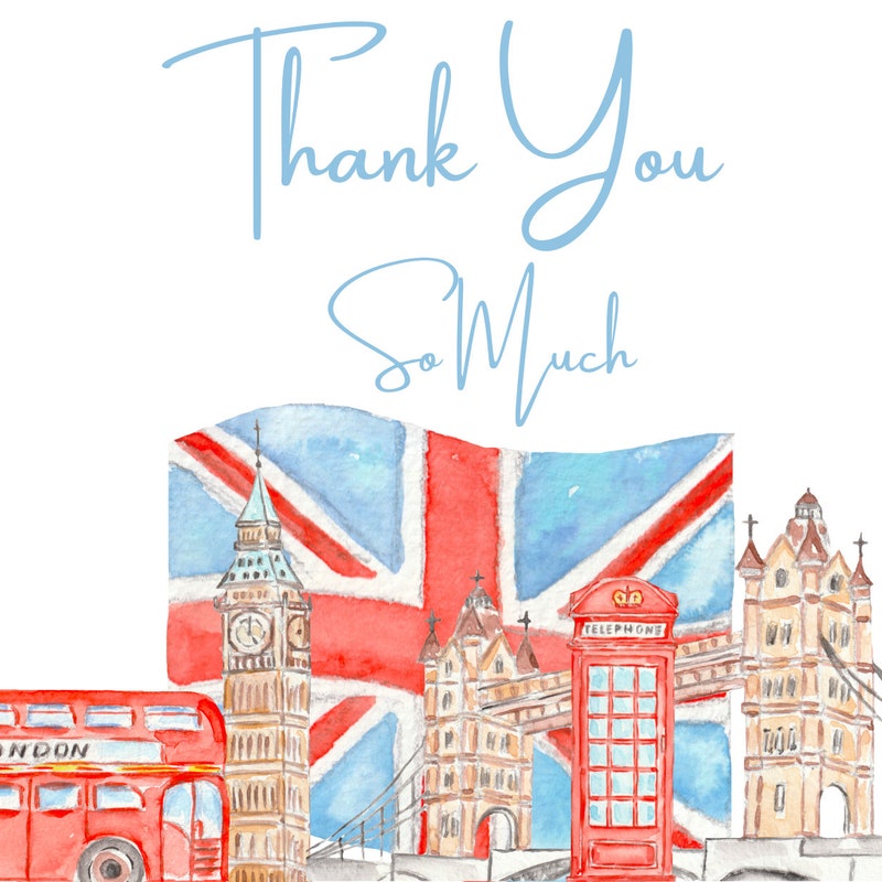 London Theme Party - Etsy