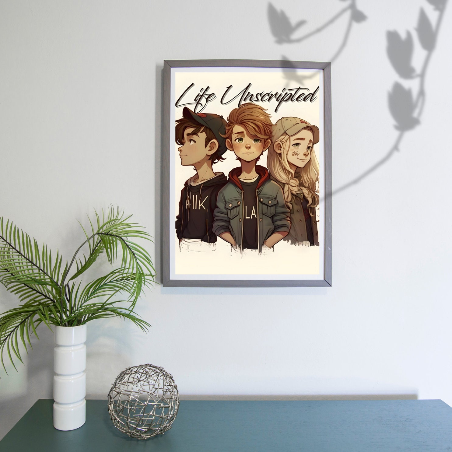 Life Unscripted Wall Art Poster - Etsy