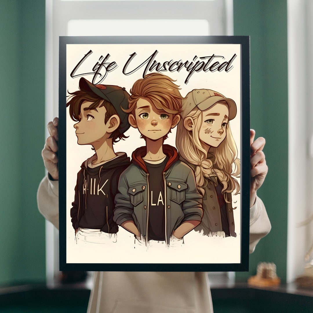 Life Unscripted Wall Art Poster - Etsy