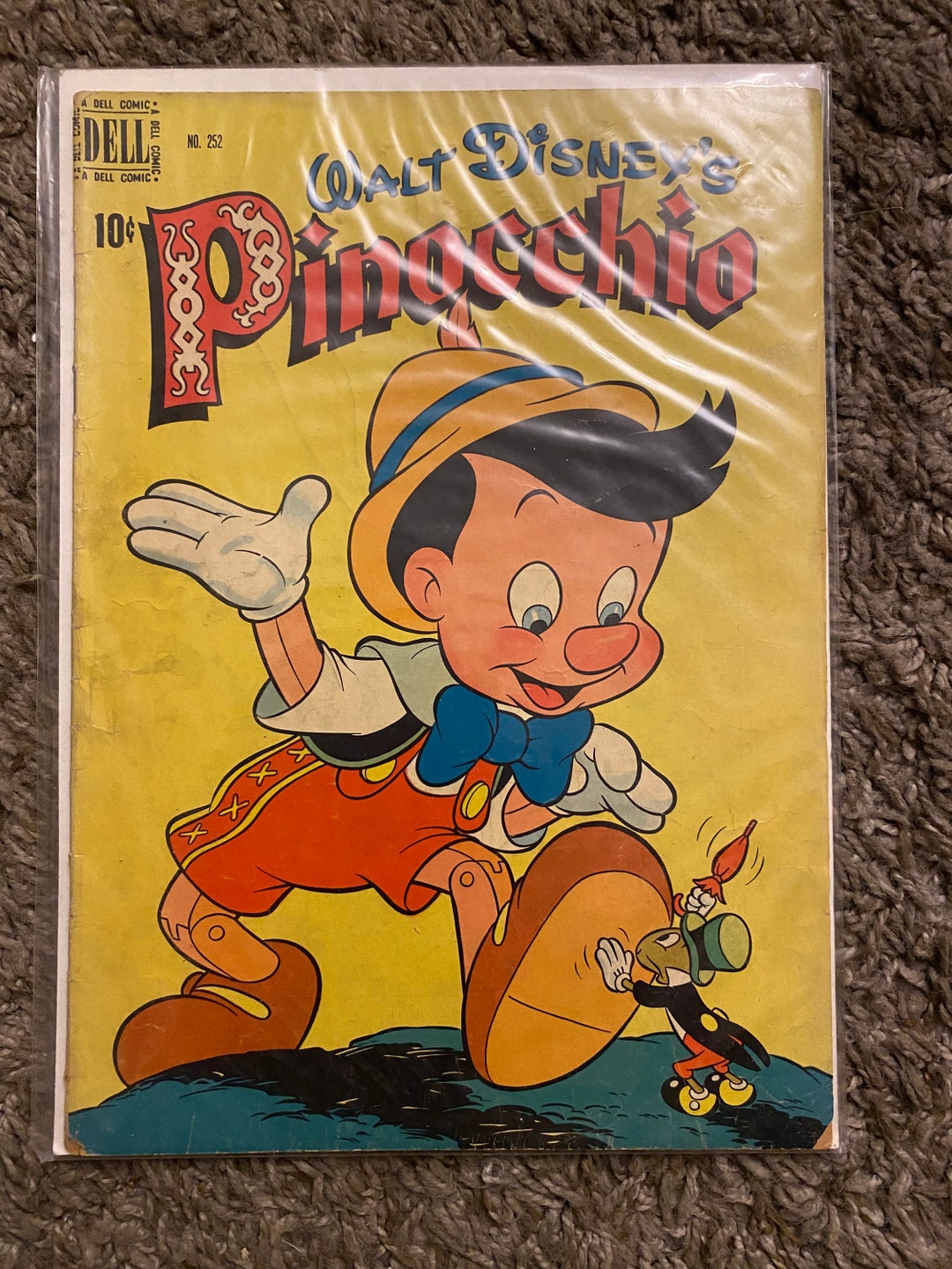 1949 Walt Disney Pinocchio Dell Comic Book. - Etsy