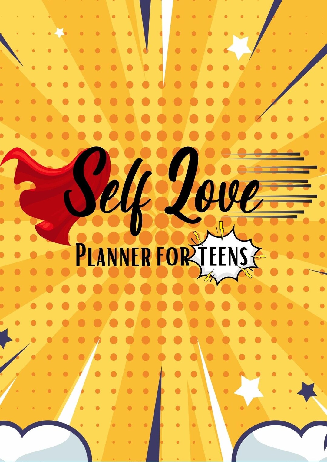 Printable Self-love Planner for Teens, Digital Teen Planner, Self-love ...