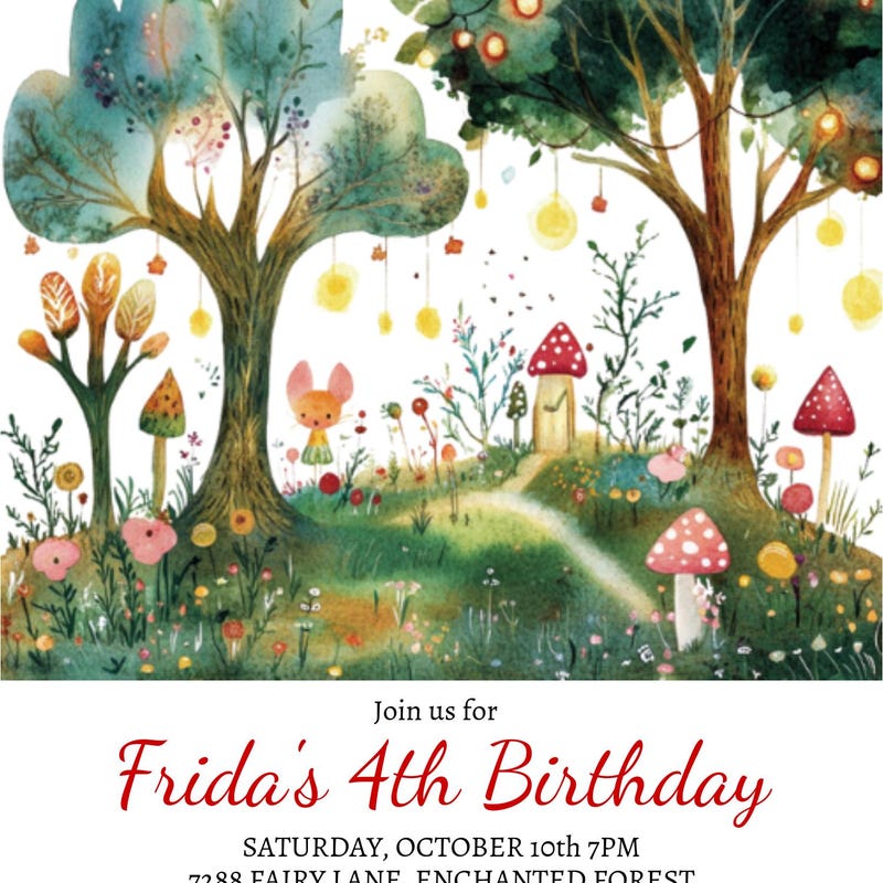 Enchanted Birthday - Etsy