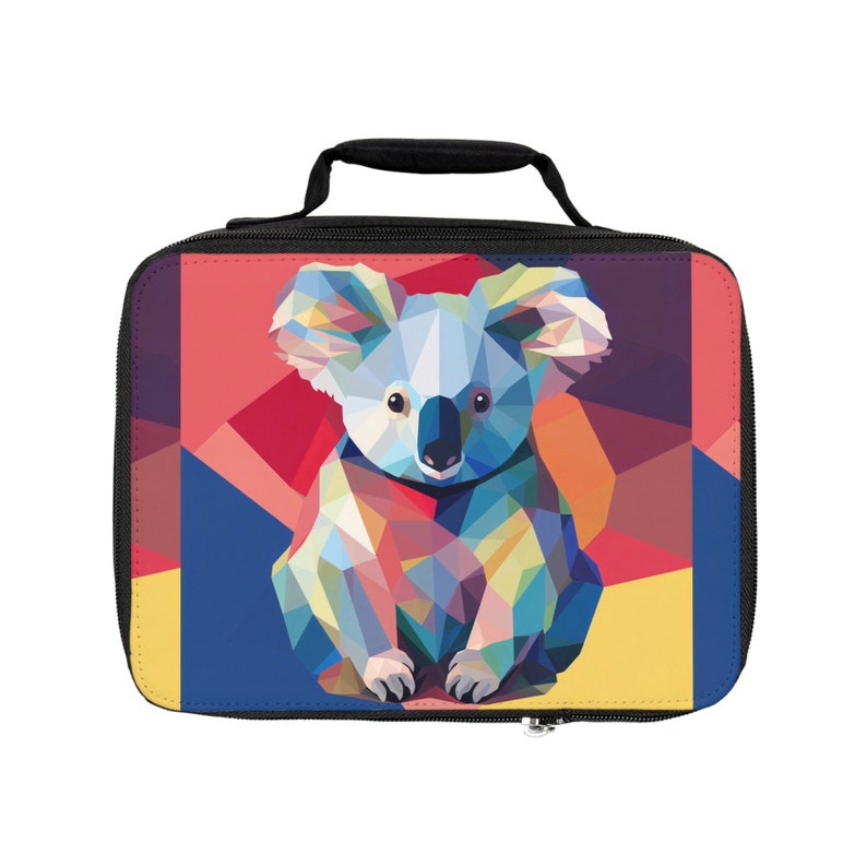 Kids School Lunch Bag, Cute Koala Lunchbag, Animal Lunch Tote ...