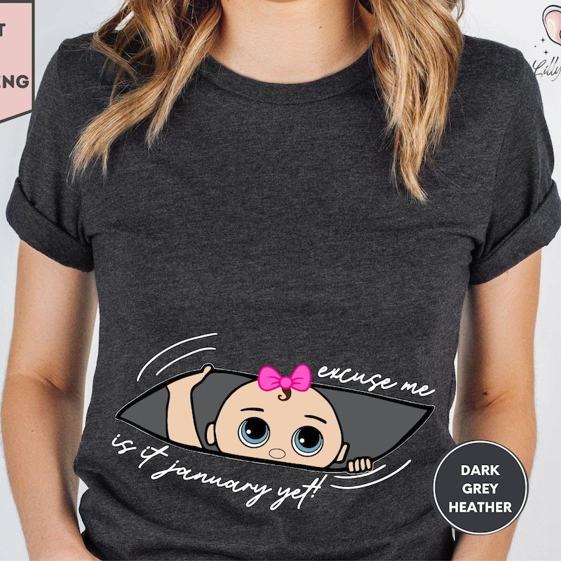 January Baby Pregnant - Etsy
