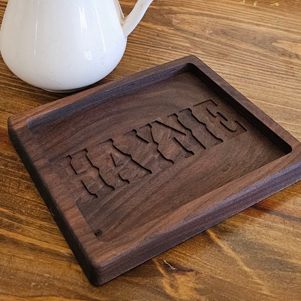 Personalized Decorative Key Tray - Etsy