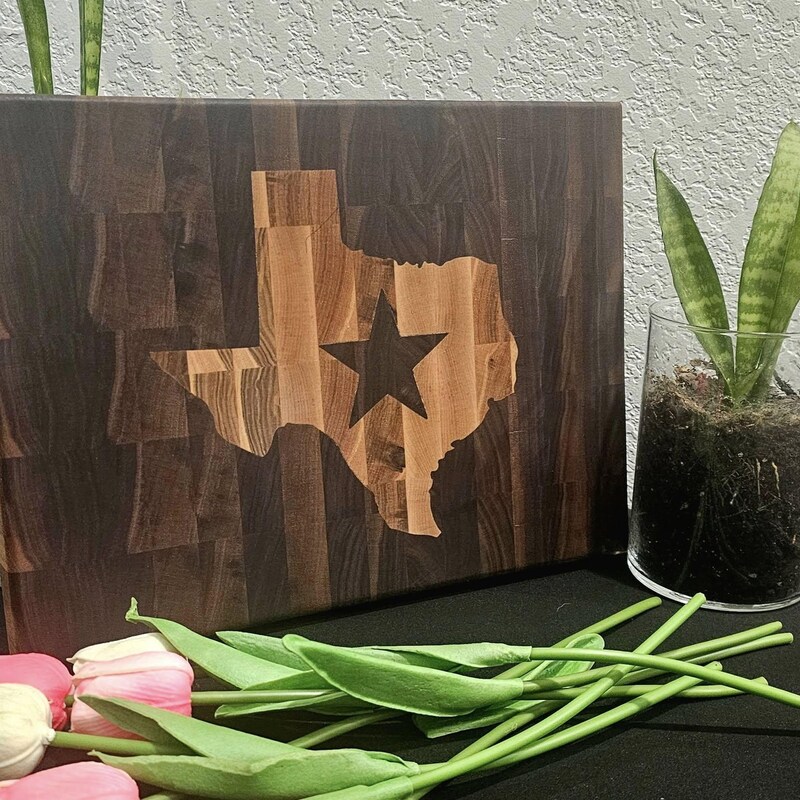 Inlay Cutting Board - Etsy