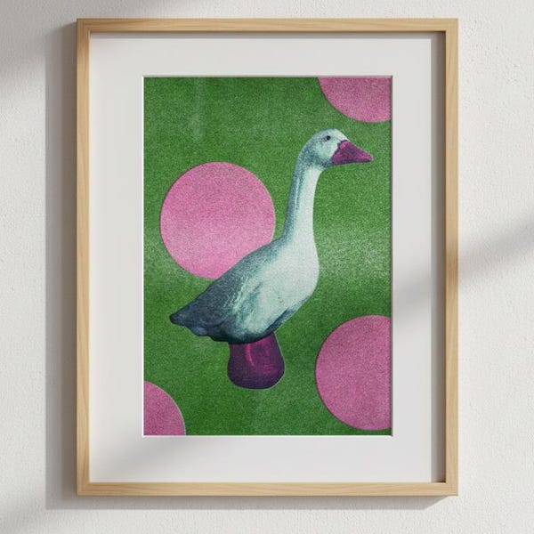 Gladys Goose Lamp - Etsy
