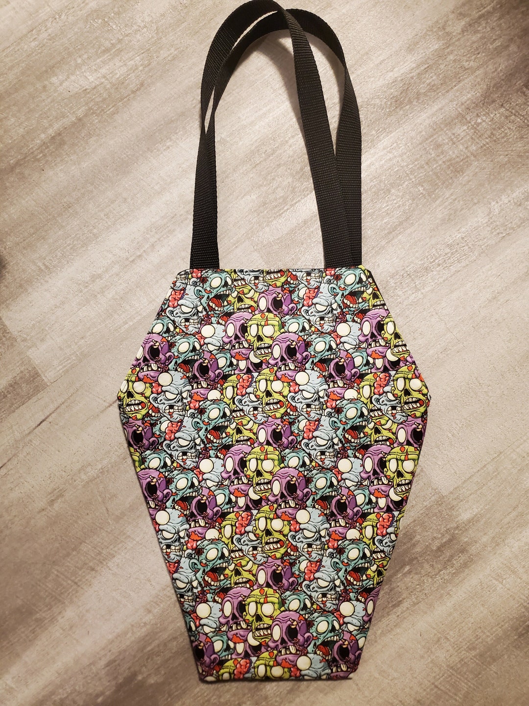 Lycan Coffin Tote in Zombies - Etsy
