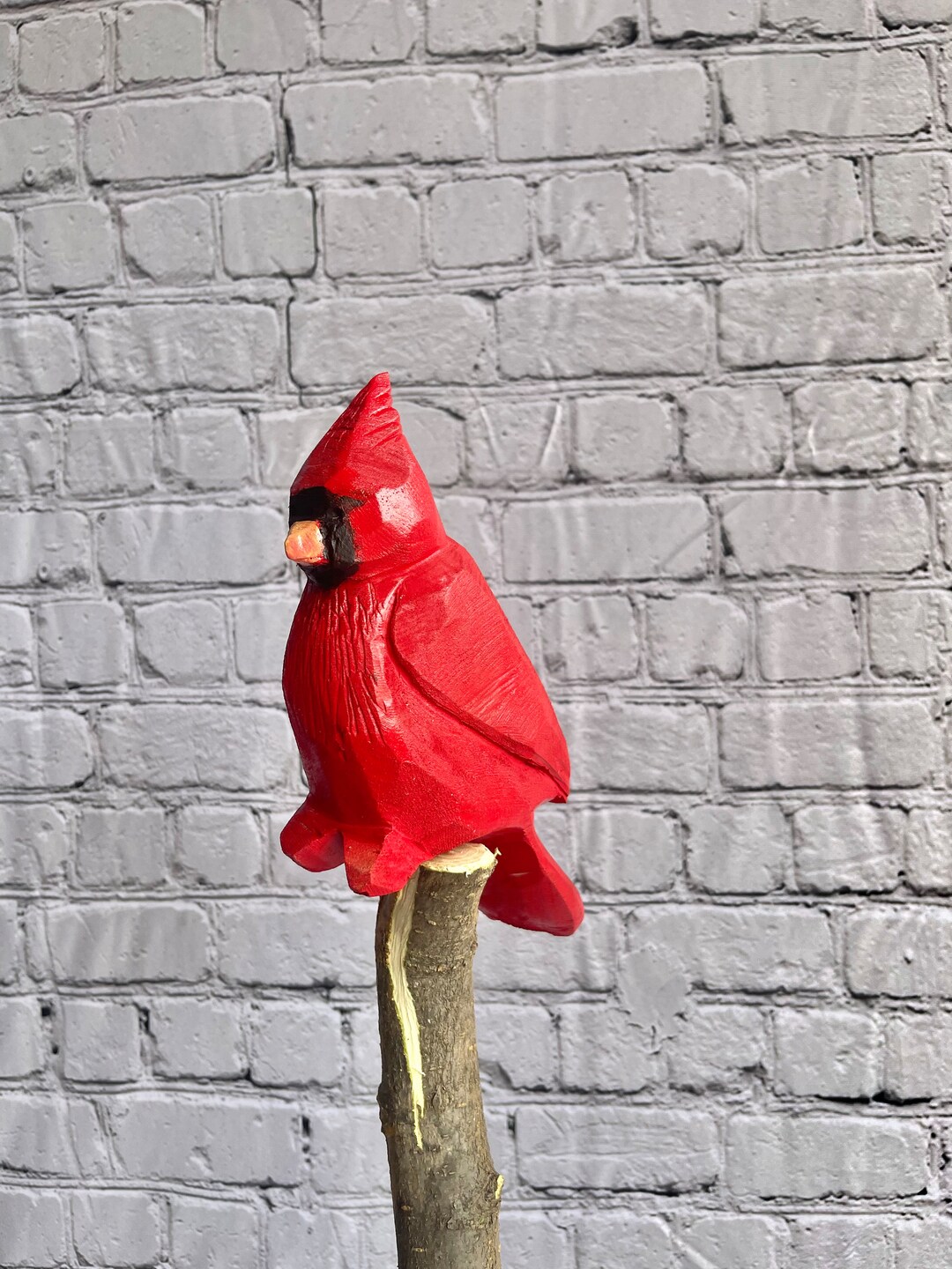 Chainsaw Carved Cardinal - Etsy