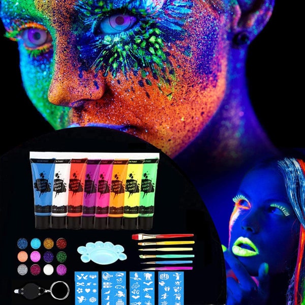 Neon Body Paint - Etsy