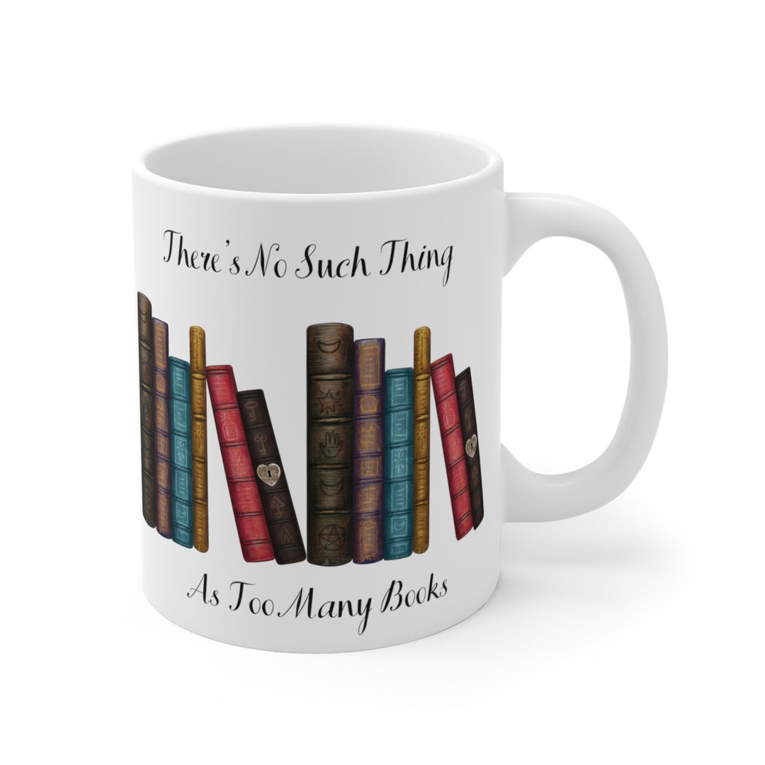 Books Coffee Mugs, Library Gifts, Book Vintage Bookshelves, Book Lovers ...