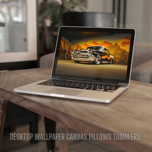 This Custom Black 57 Chevy PNG Bundle Comes With 5 Different Aspect ...