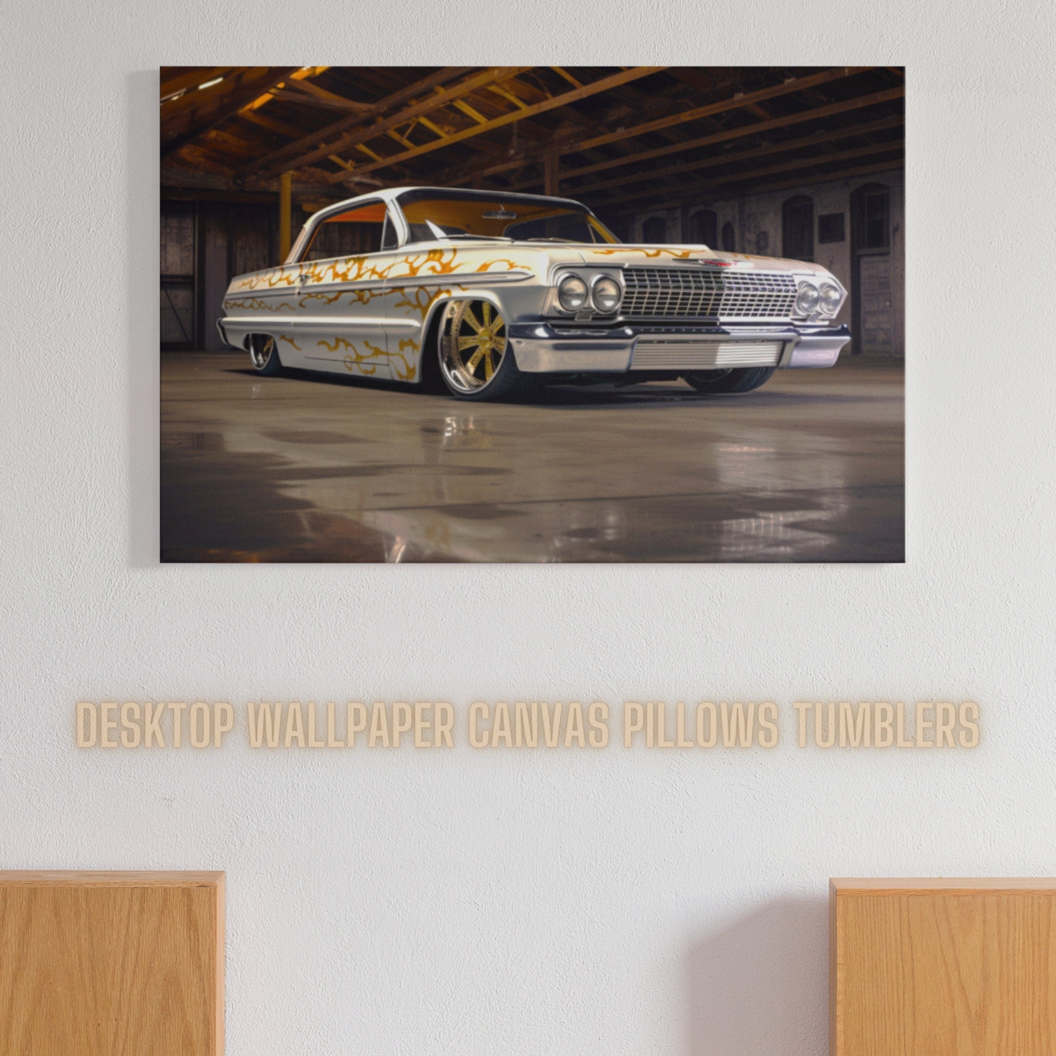 Pearl White 64 Impala Lowrider PNG Bundle, Chicano Lowrider Png ...