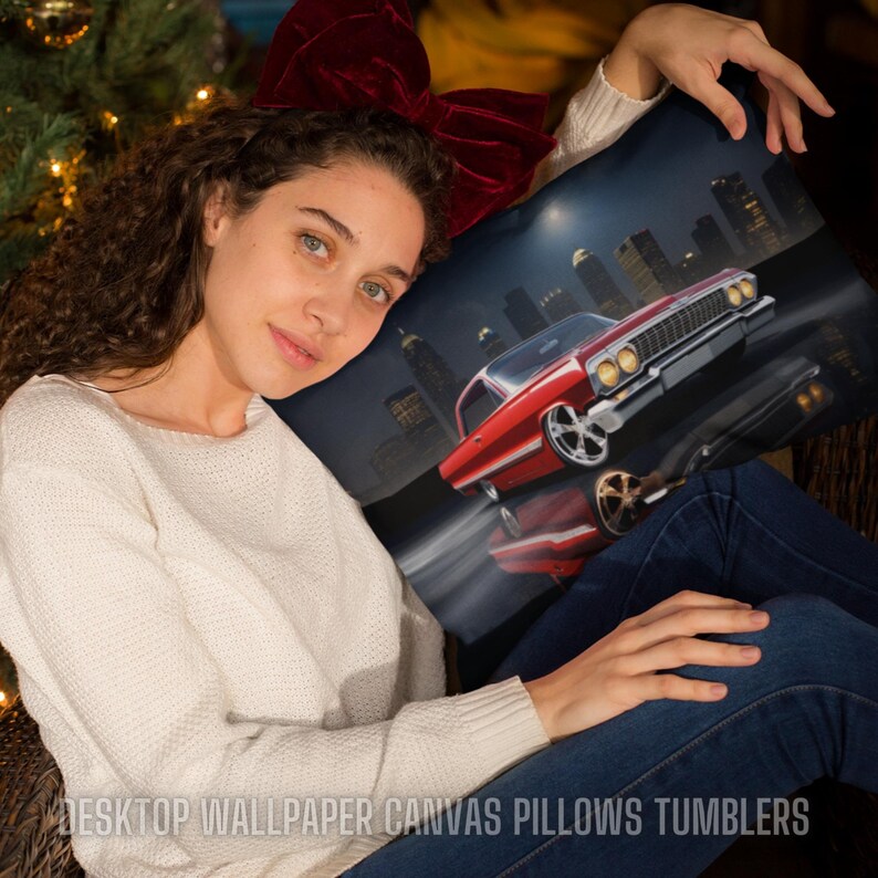 Candy Red 64 Impala Lowrider PNG File - a Stunning Sublimation Design ...